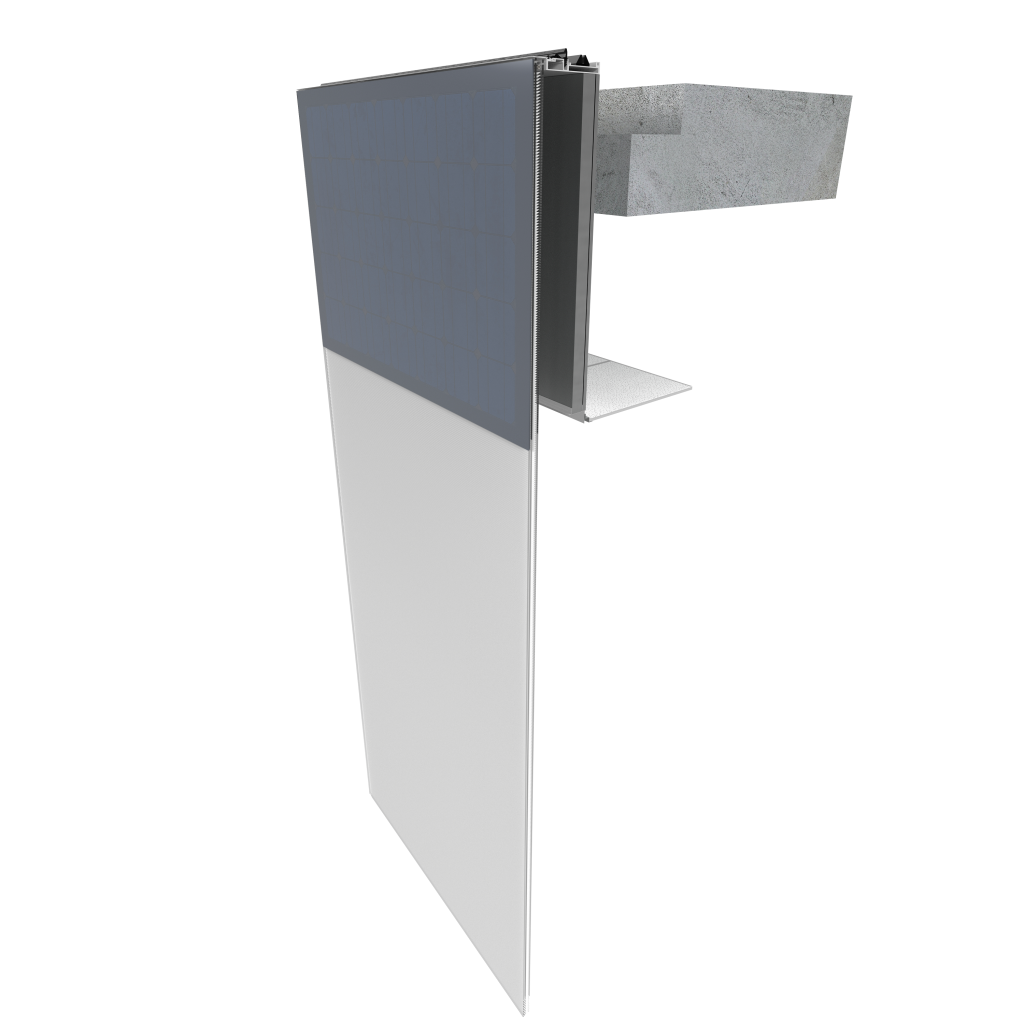 Unitized single skin facade PV – SMARTCON